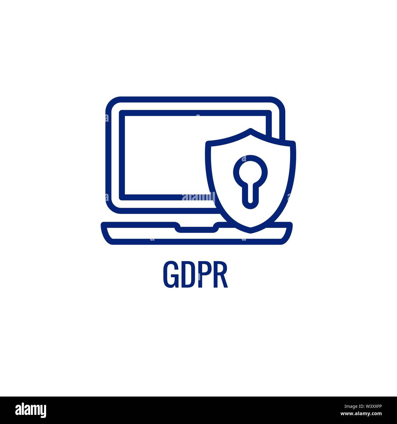 Email Marketing Rules & Regulations Icon with Email Marketing Rule Idea ...