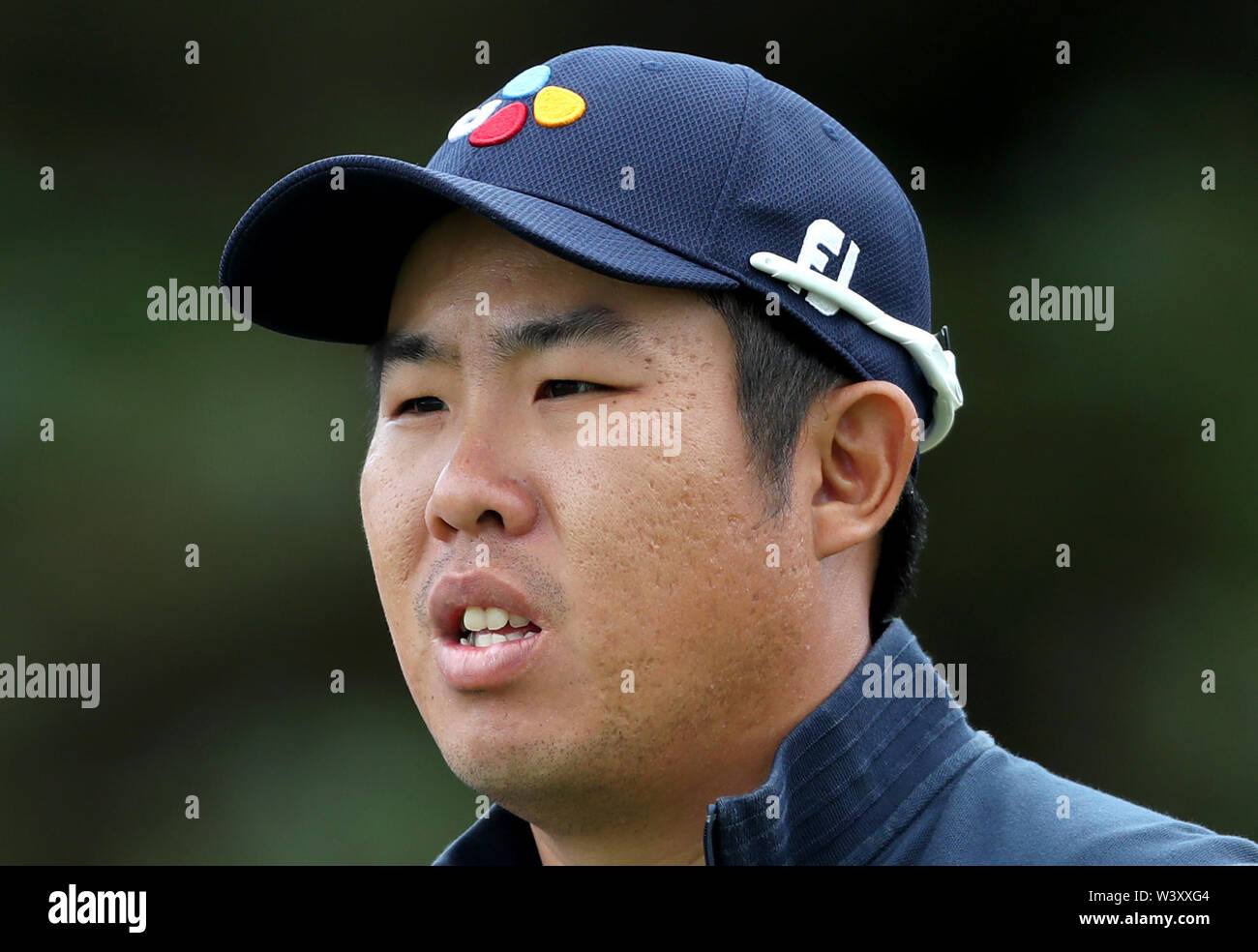South Korea's Byeong Hun An on 5th tee during day one of The Open ...