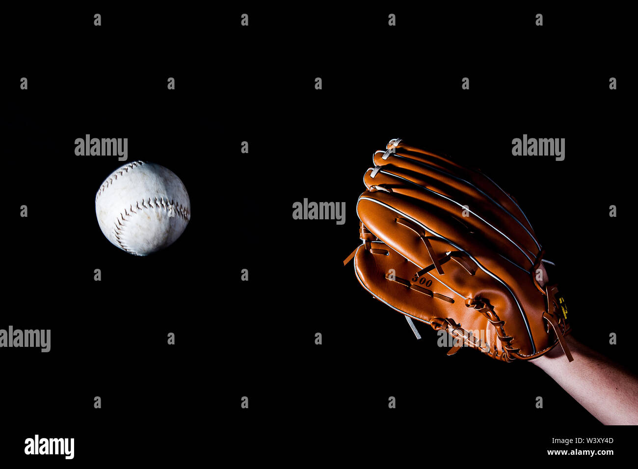 Catch the ball Stock Photo - Alamy