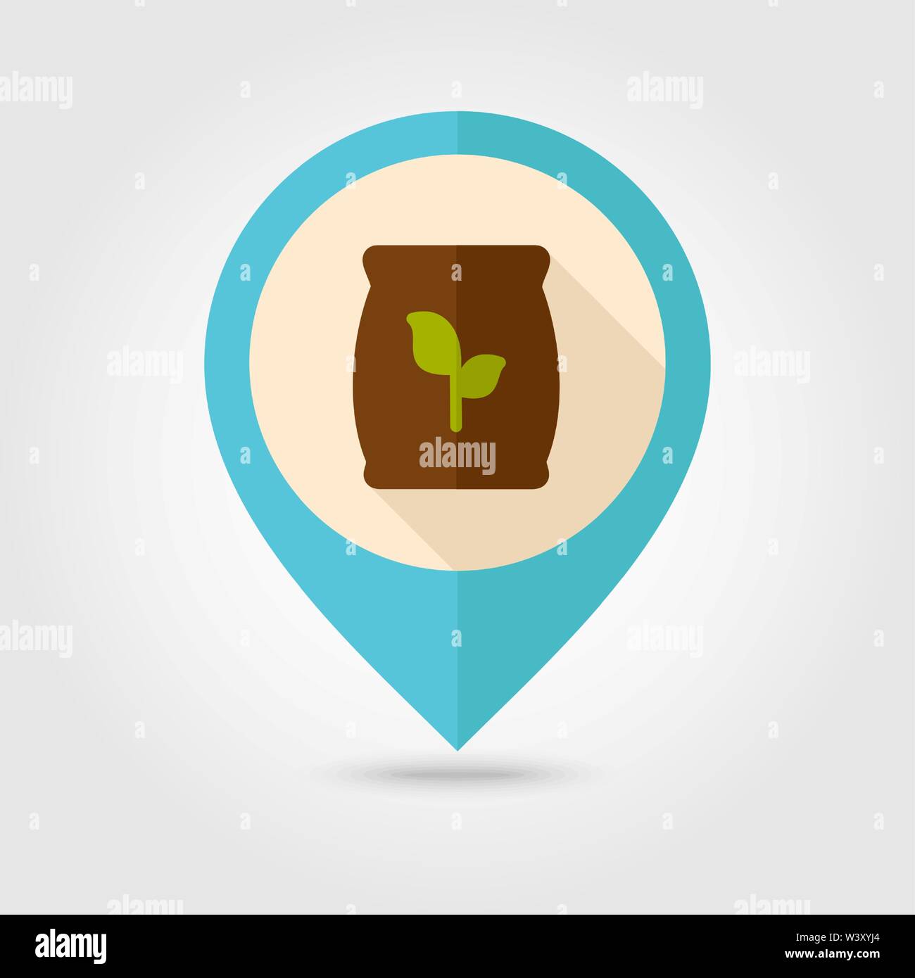 Fertilizer flat pin map icon. Map pointer. Map markers. Farm. Garden ... Fertilizer flat pin map icon. Map pointer. Map markers. Farm. Garden ...