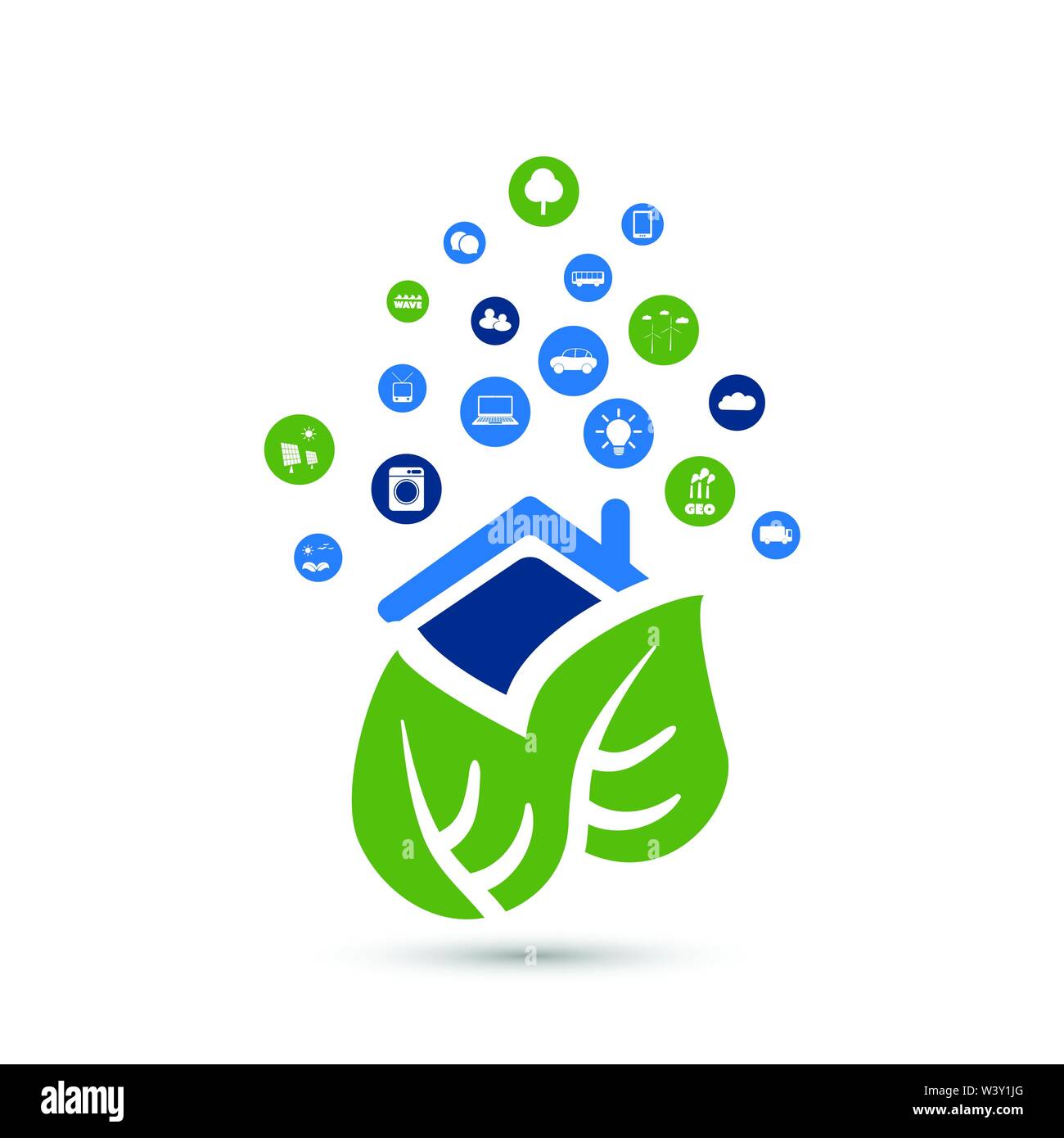 Cloud Computing, IoT, IIoT, Eco Green Home, Alternative Energy, Network ...