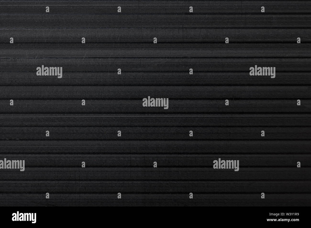 Black flute board texture background. Material and industrial concept ...