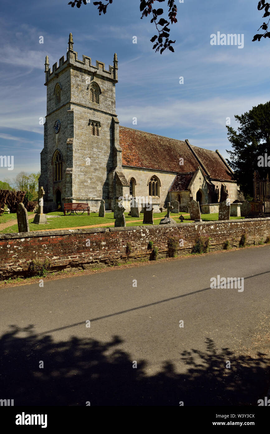 St Mary's church, Wylye, Wiltshire Stock Photo - Alamy