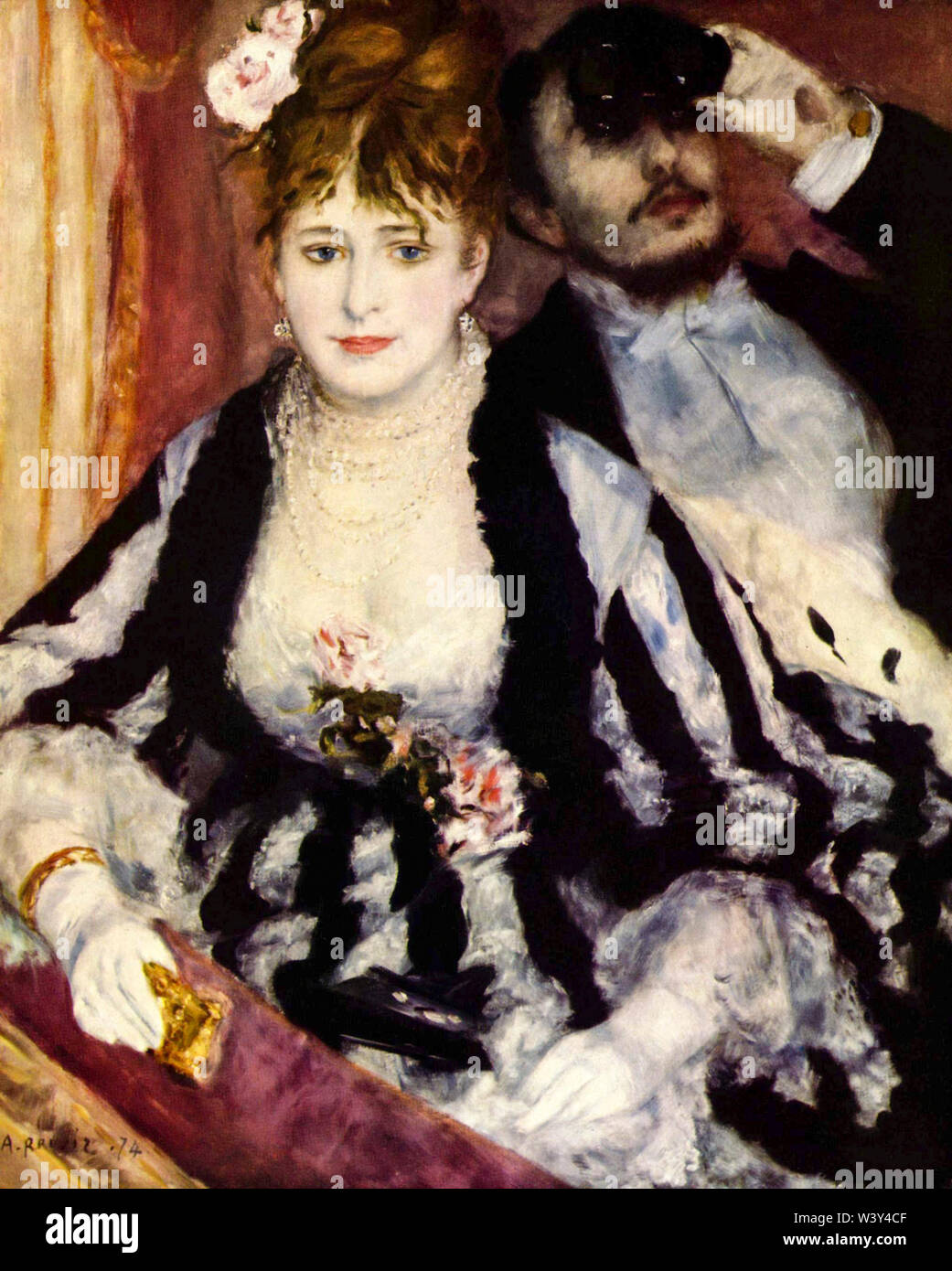 Pierre auguste renoir theatre hi-res stock photography and images - Alamy