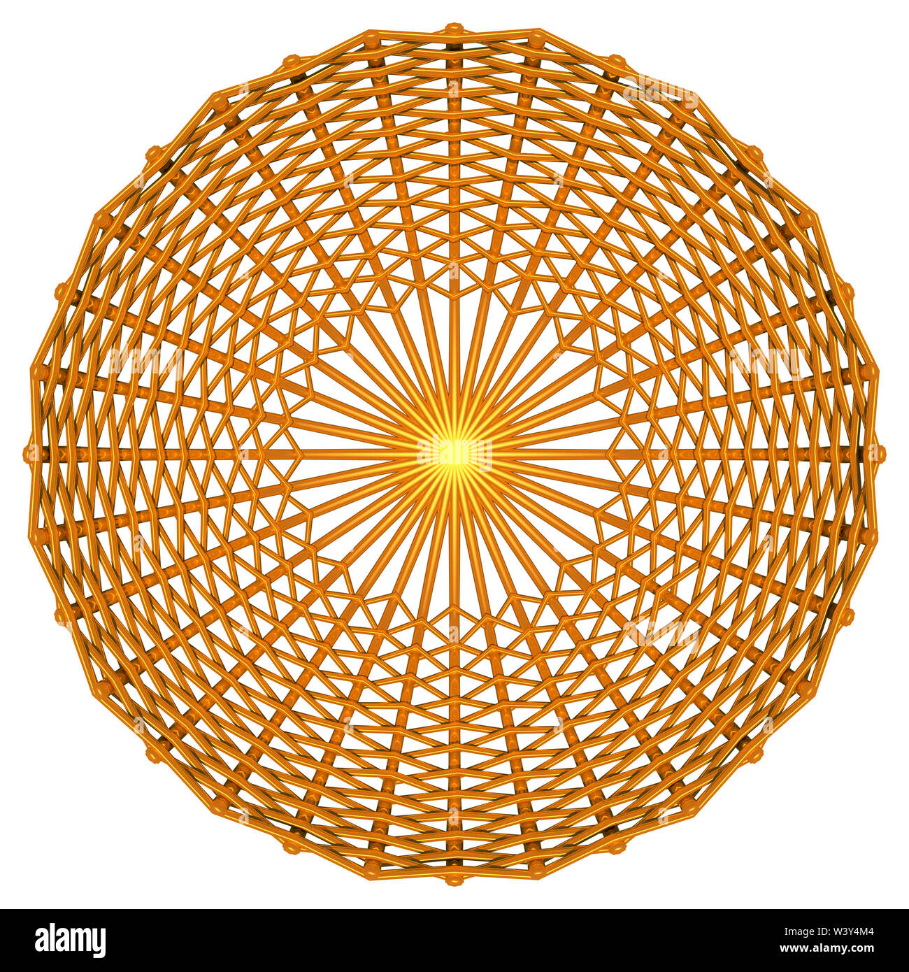 Illustrated symbol for weaving and basket weaving against white ...