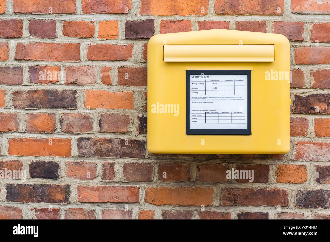Old german postbox hi-res stock photography and images - Alamy