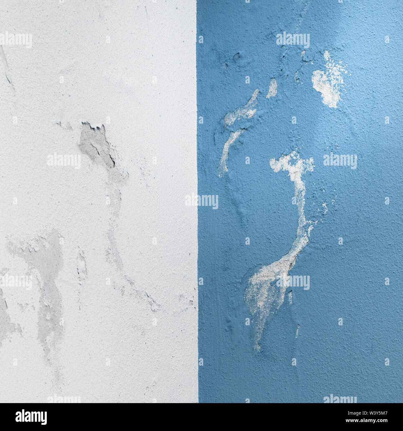 Peeling painted wall, texture, grunge background, cracked paint with ...