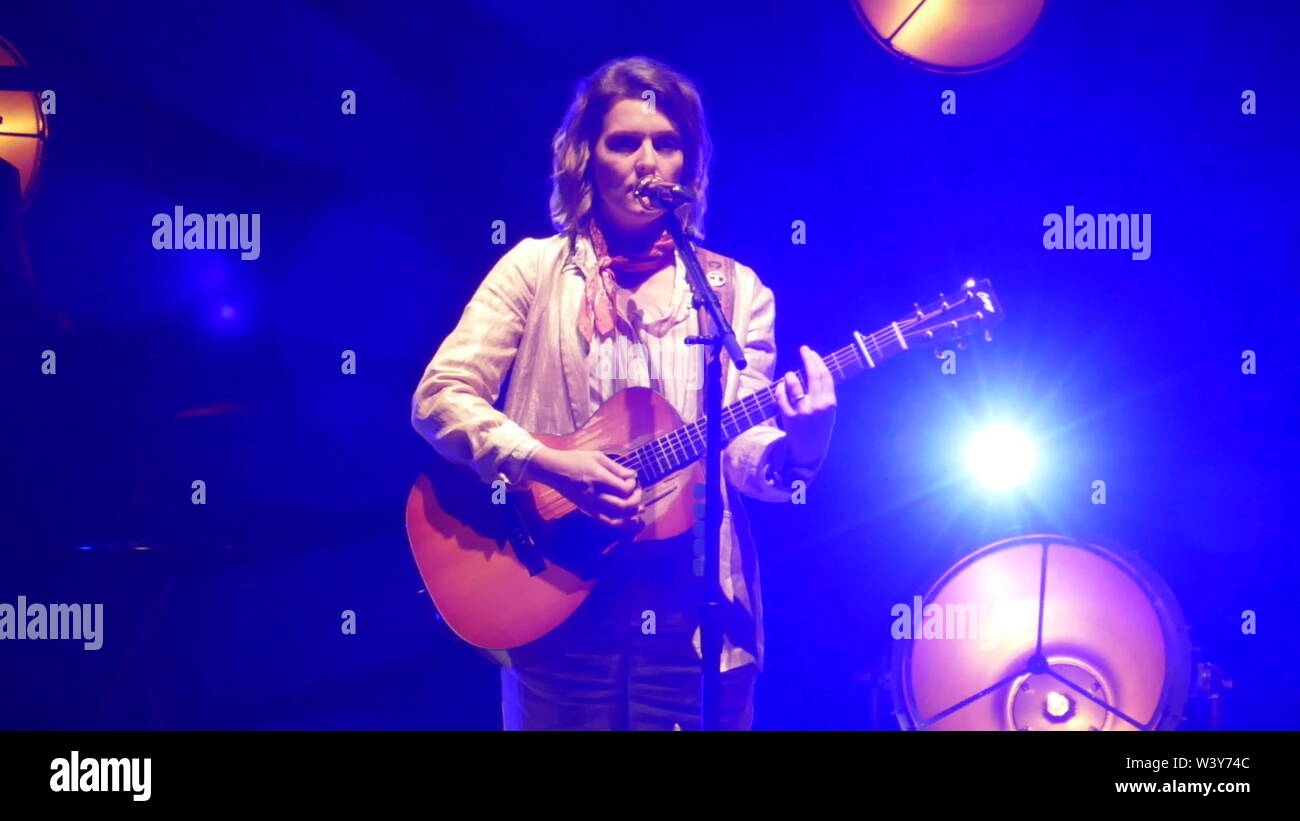 Costa Mesa, California, USA. 17th July, 2019. Singer/songwriter Brandi ...