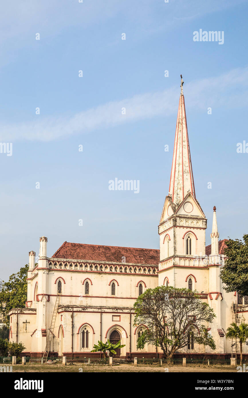 India, Uttar Pradesh, Lucknow, Christ Church cathedral Stock Photo - Alamy