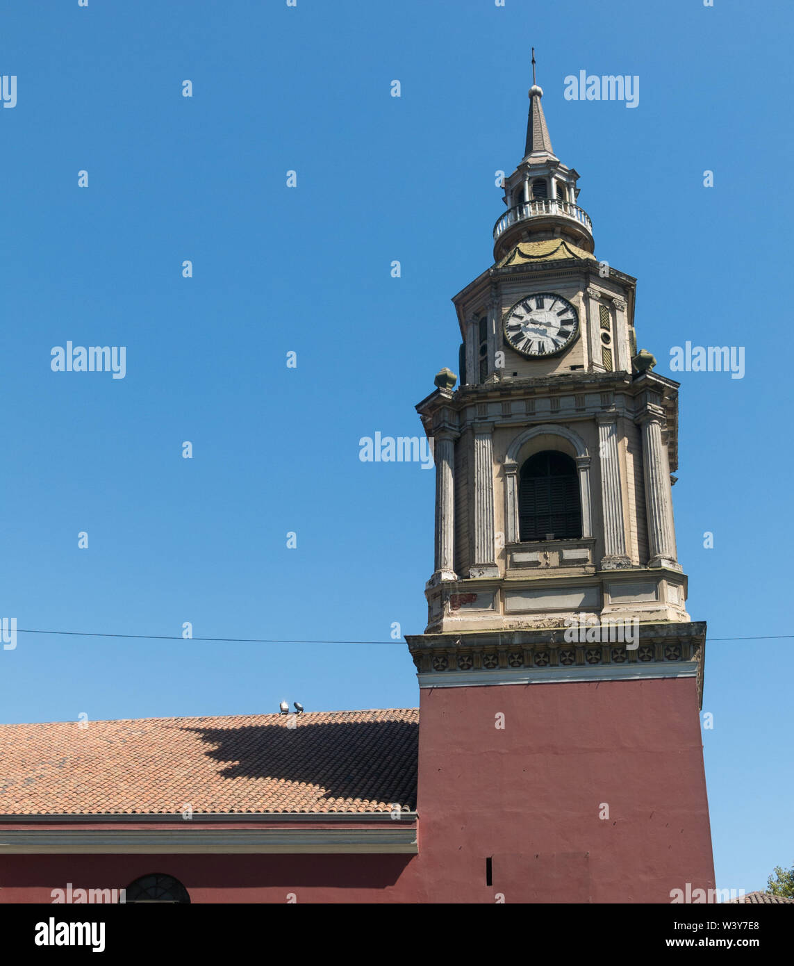 The church of San Francisco, Catholic temple and old convent, in the ...