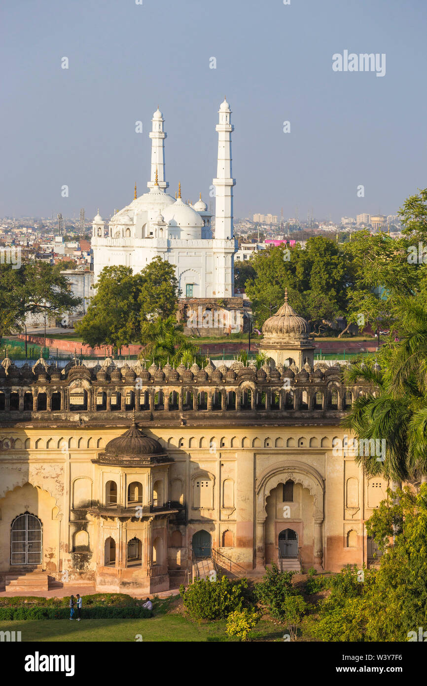 India, Uttar Pradesh, Lucknow, Bara Imambara complex, Bada Imambara ...