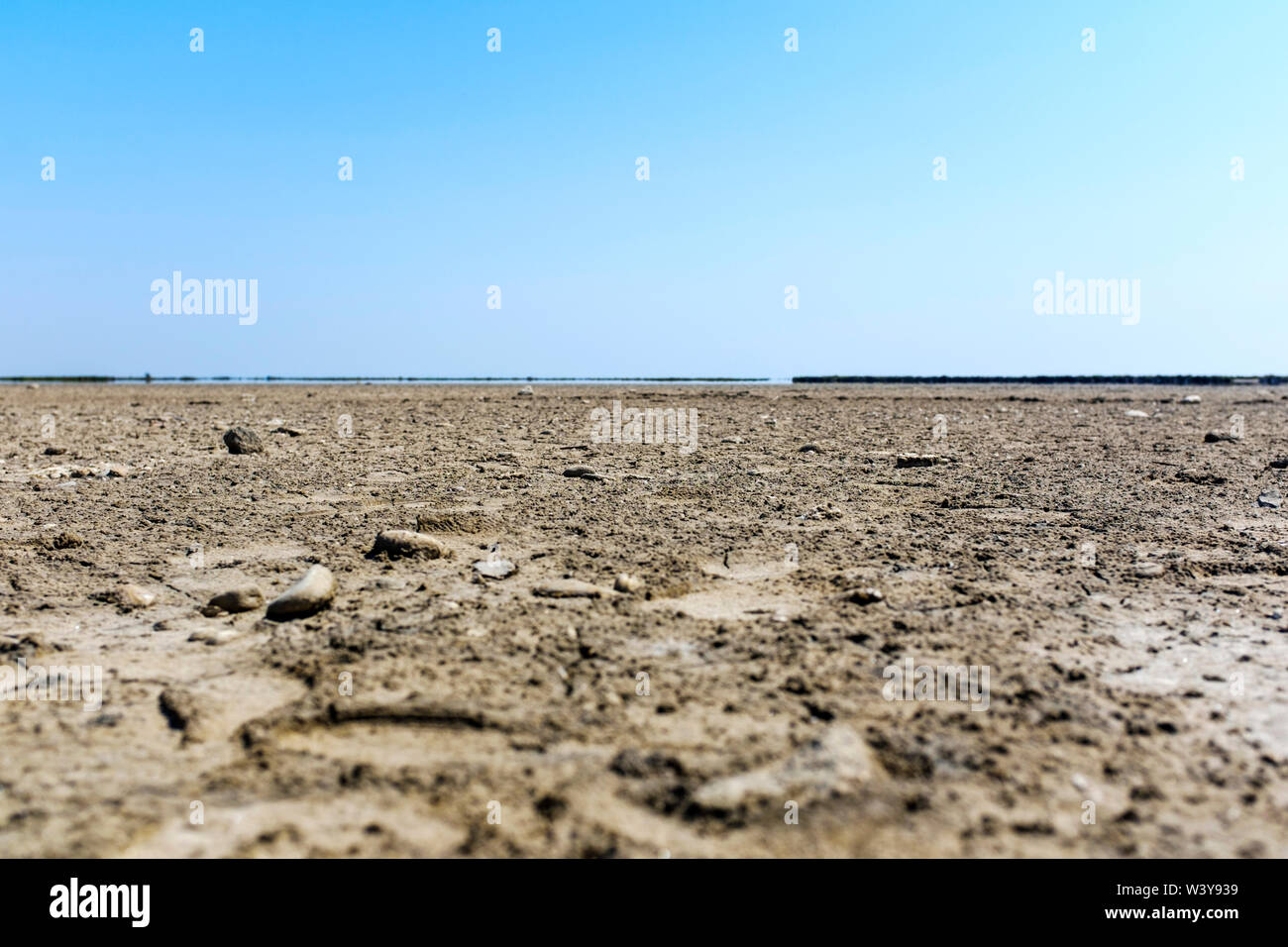 Arid soil low angle Stock Photo - Alamy