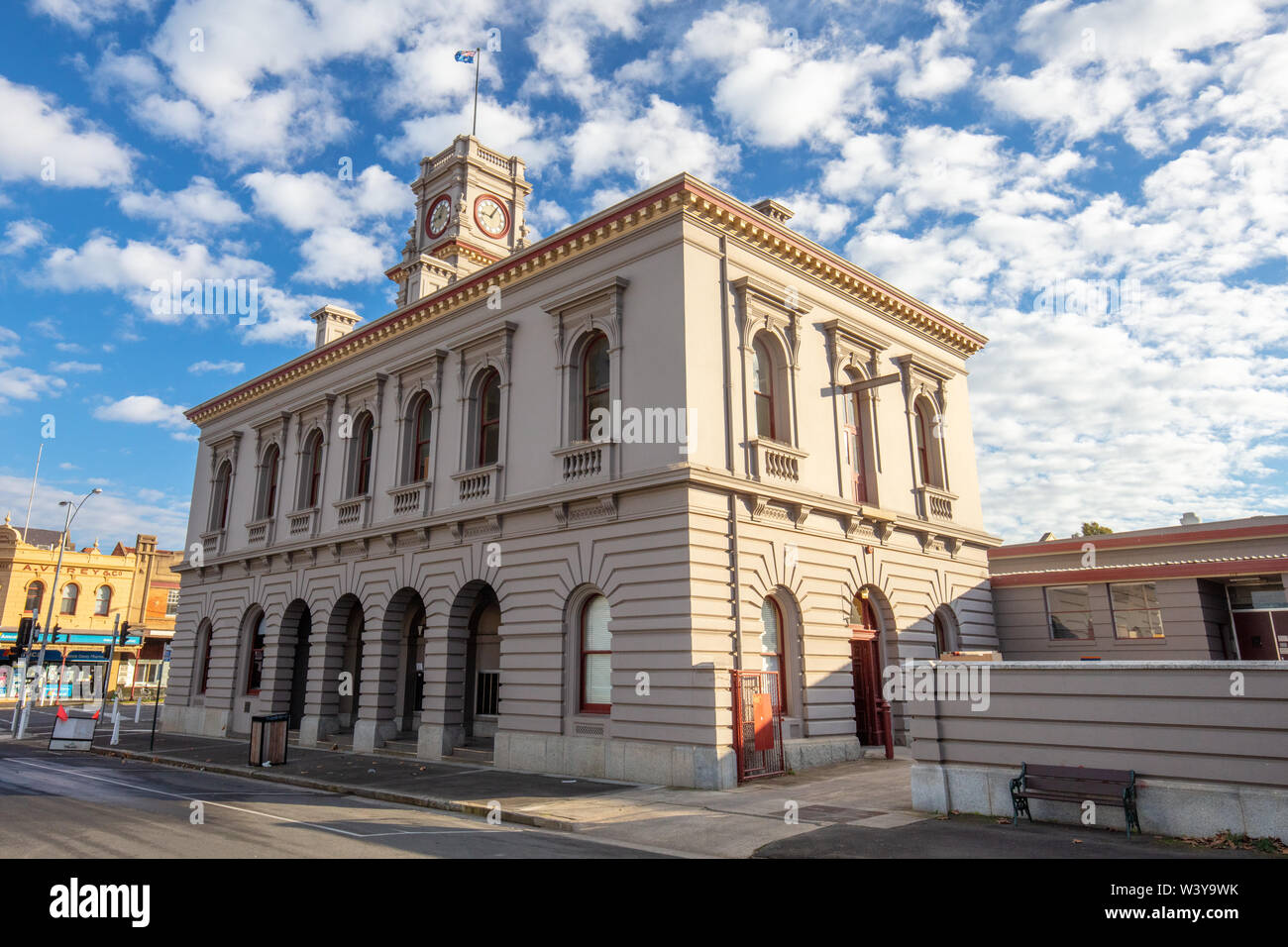 Street architecture castlemaine victoria australia hi-res stock ...