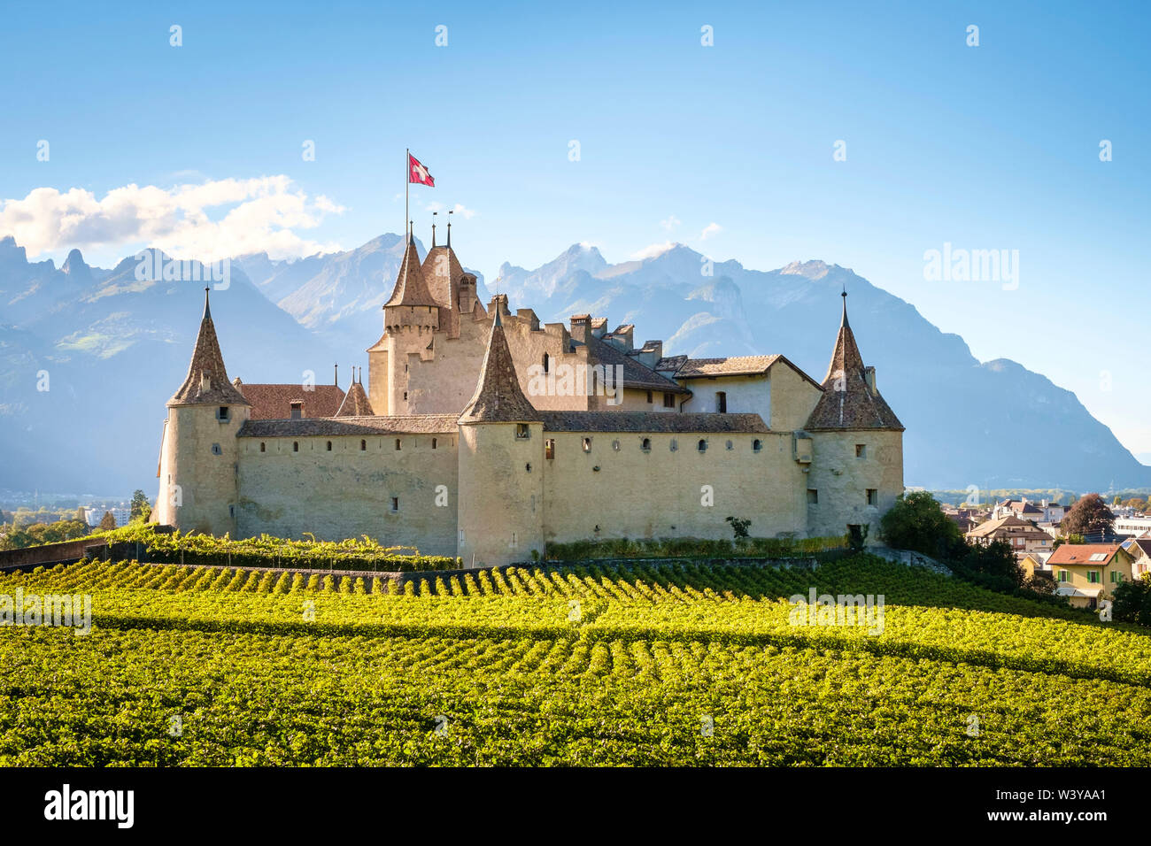 Flag of vaud hi-res stock photography and images - Alamy