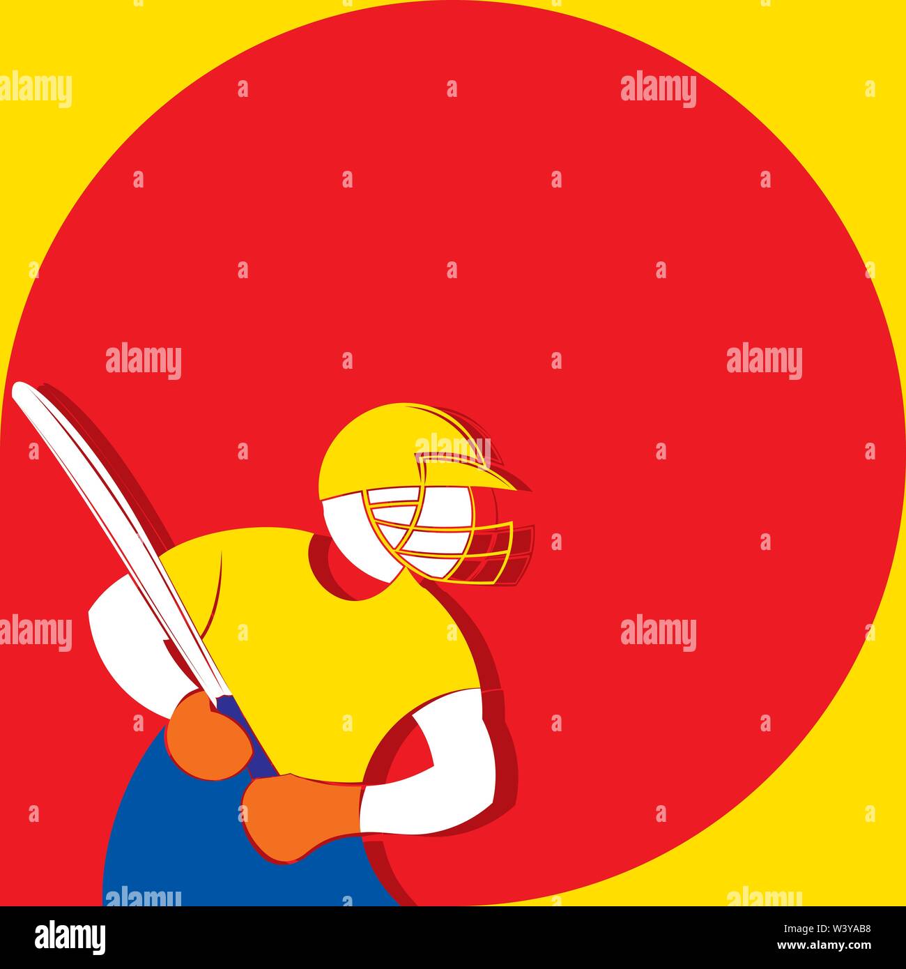Batsman Stock Vector Images - Alamy
