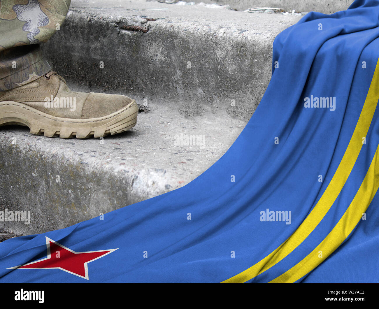 Aruba soldier hi-res stock photography and images - Alamy