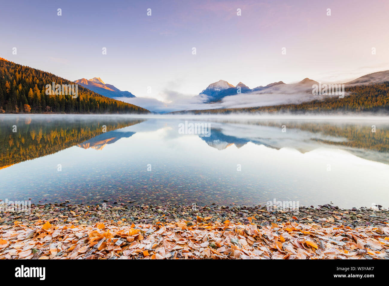 Bowman Lake Glacier National Park