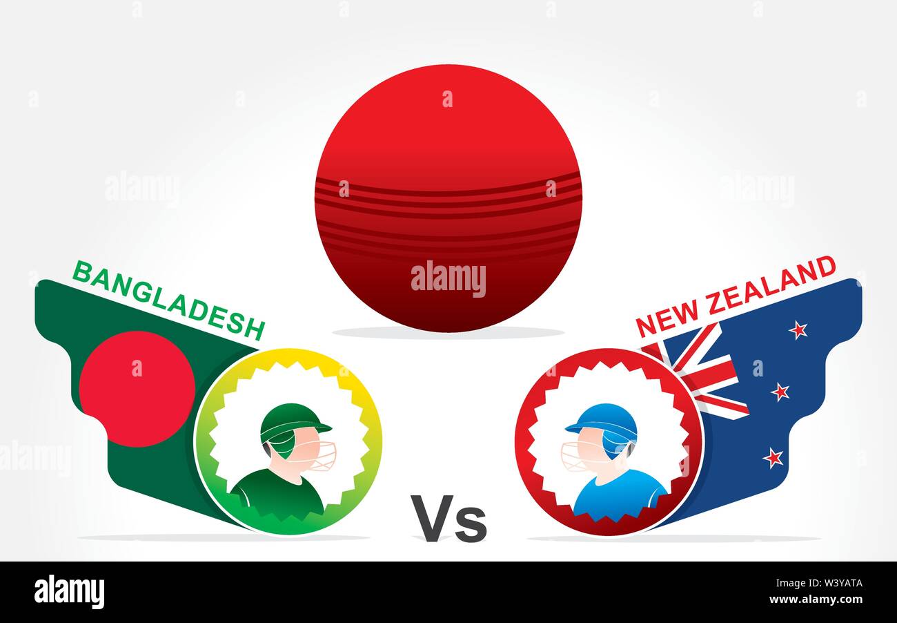 illustration of team playing cricket sports poster design Vector Stock ...