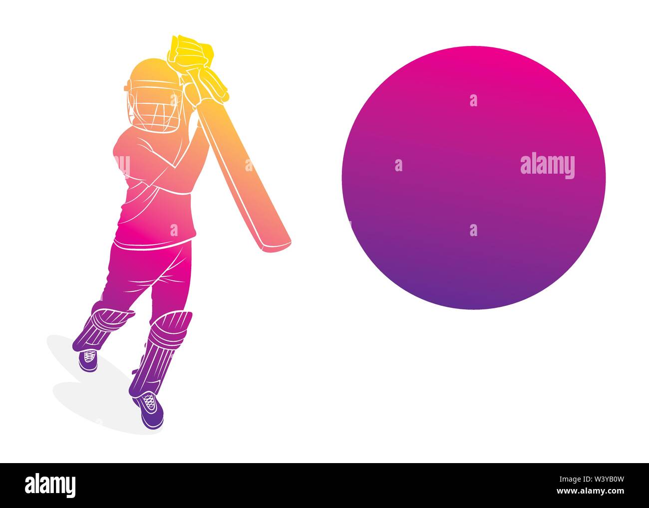 cricket player hit big shot poster design, big ball for write your ...