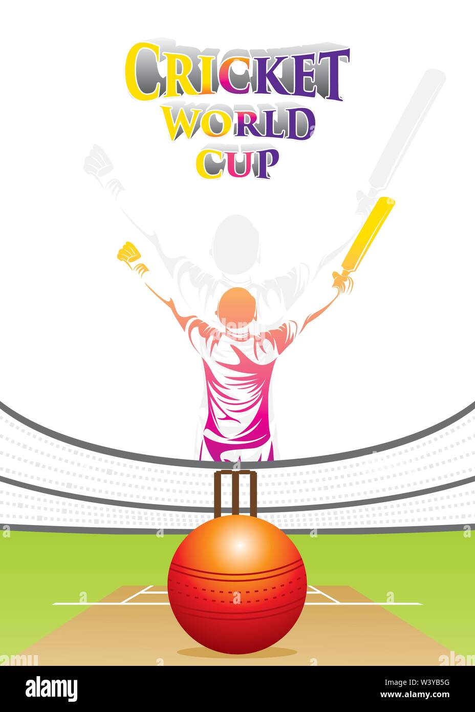 cricket winning poster design, cricket player celebrate winning match ...