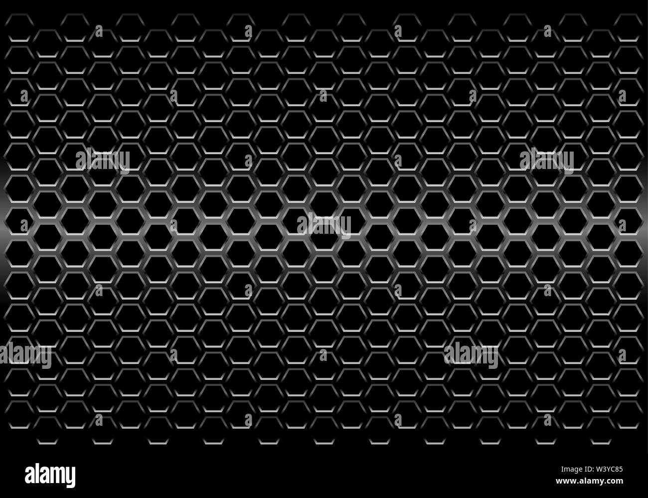 Abstract black metallic hexagon mesh pattern design modern futuristic ...