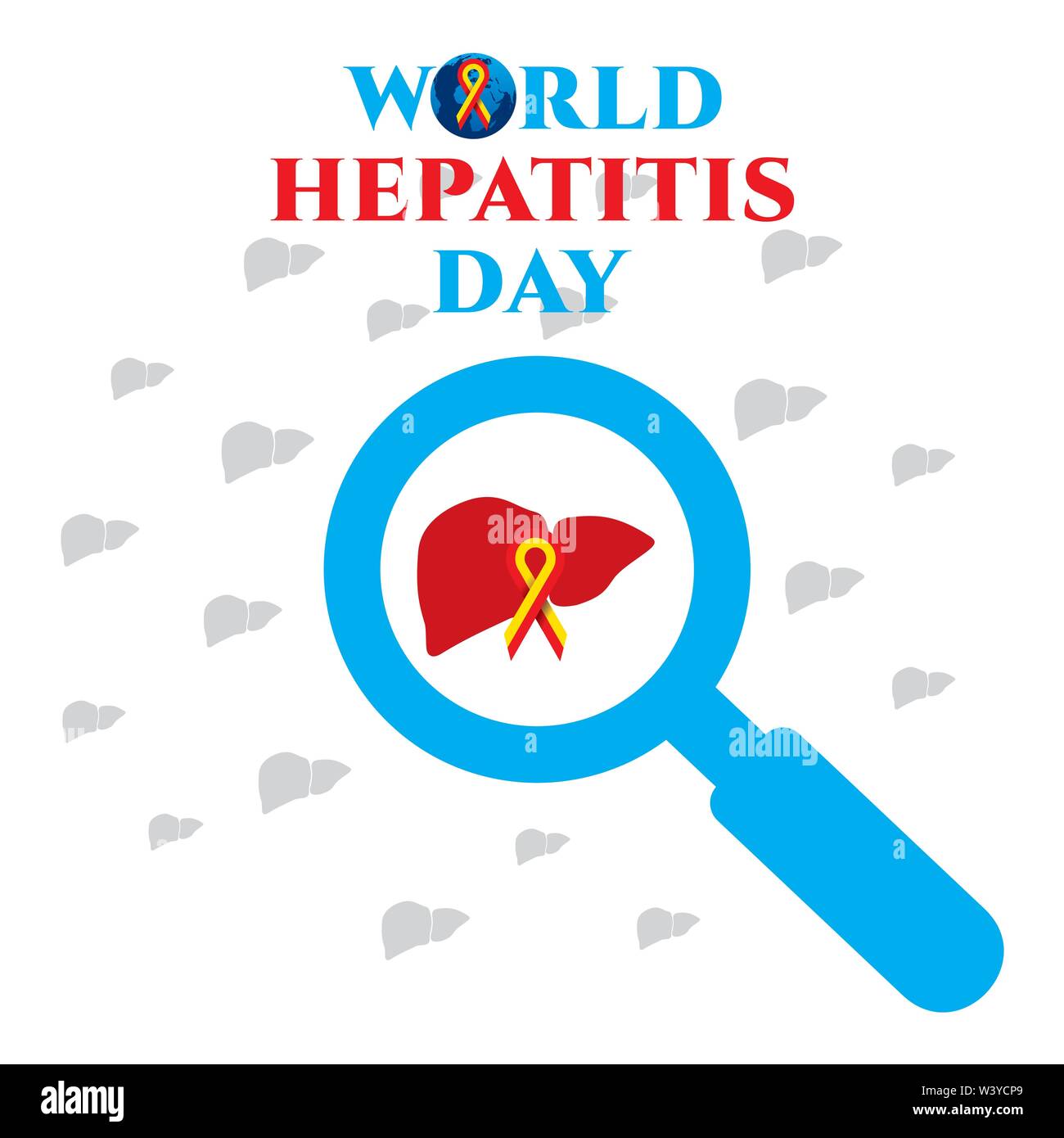 World hepatitis day vector vectors Stock Vector Images - Alamy