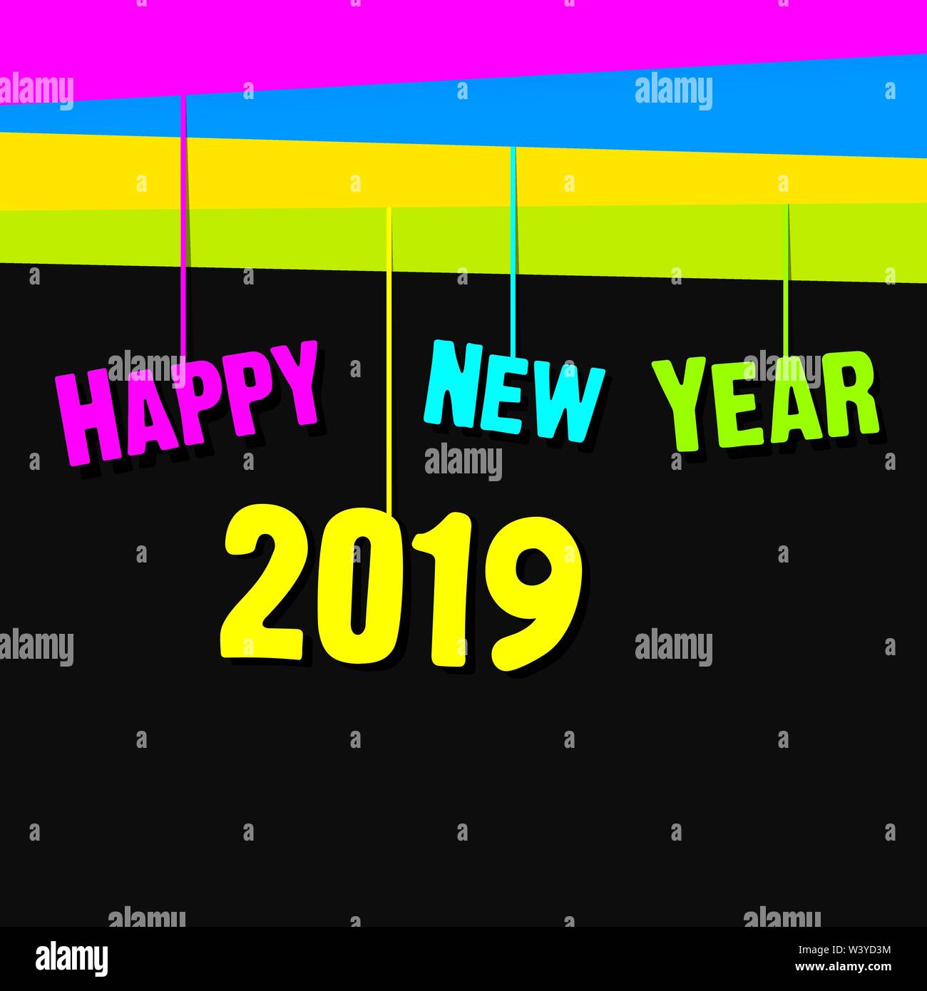 Hanging word new poster hi-res stock photography and images - Alamy