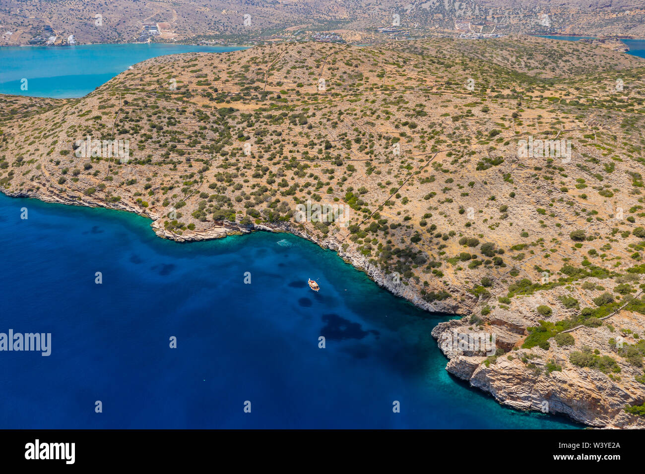 Crete aerial view hi-res stock photography and images - Alamy