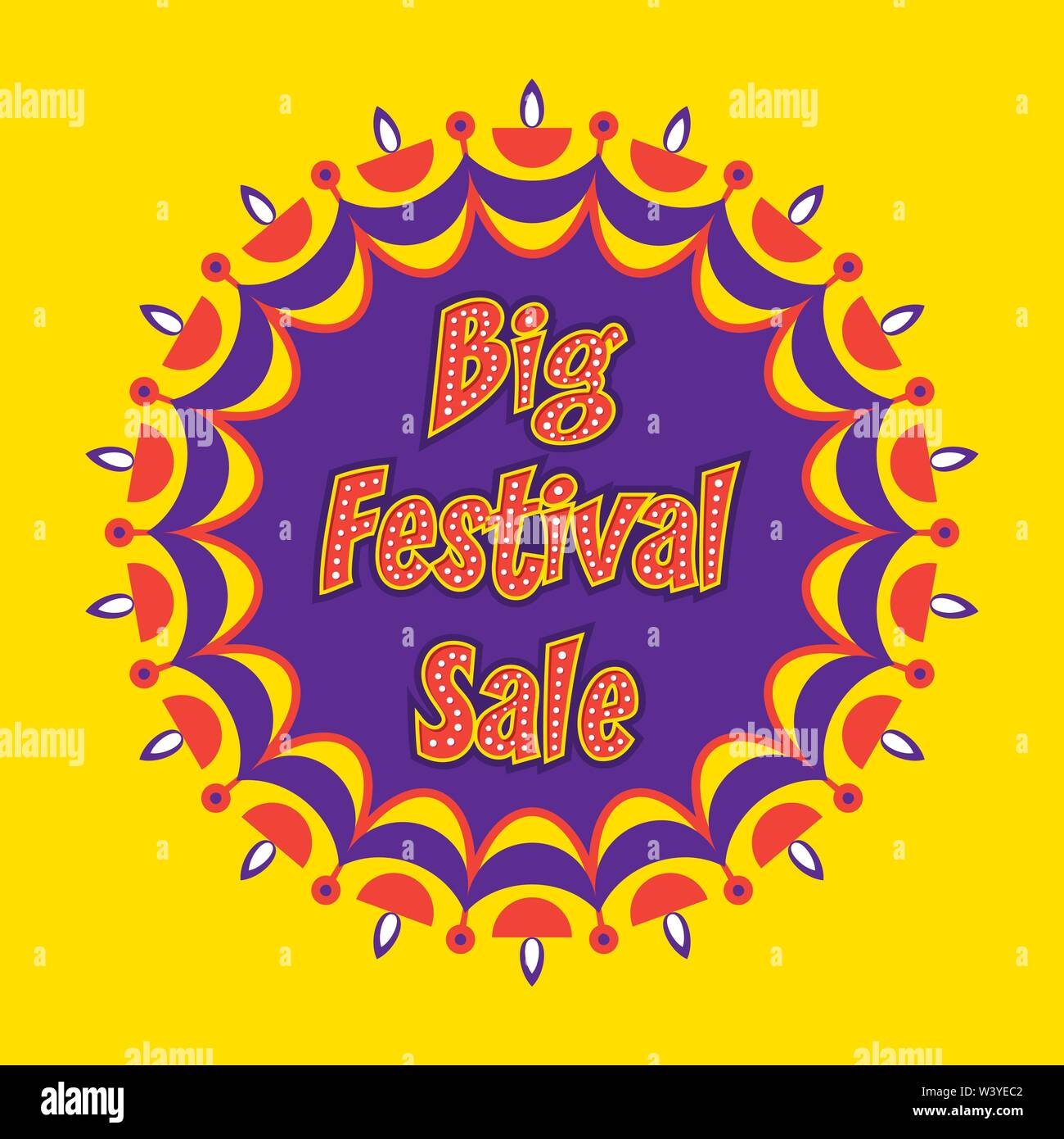 creative big festive banner design ,diwali festival offer Stock Vector ...