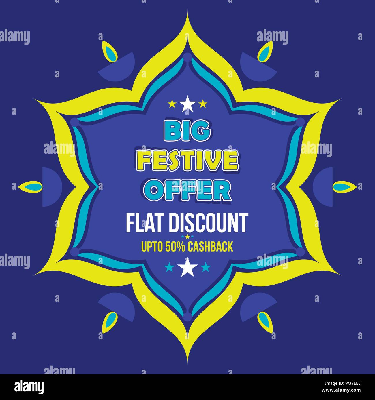 creative big festive banner design ,diwali festival offer Stock Vector ...