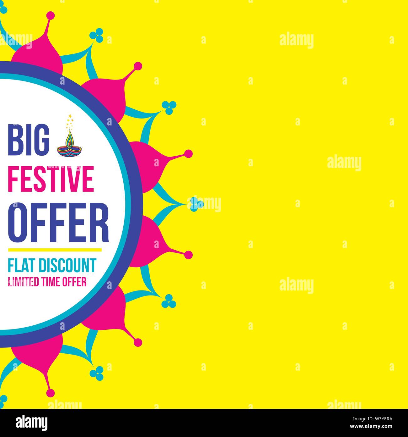 diwali festival sale banner or festival sale template design Stock ...