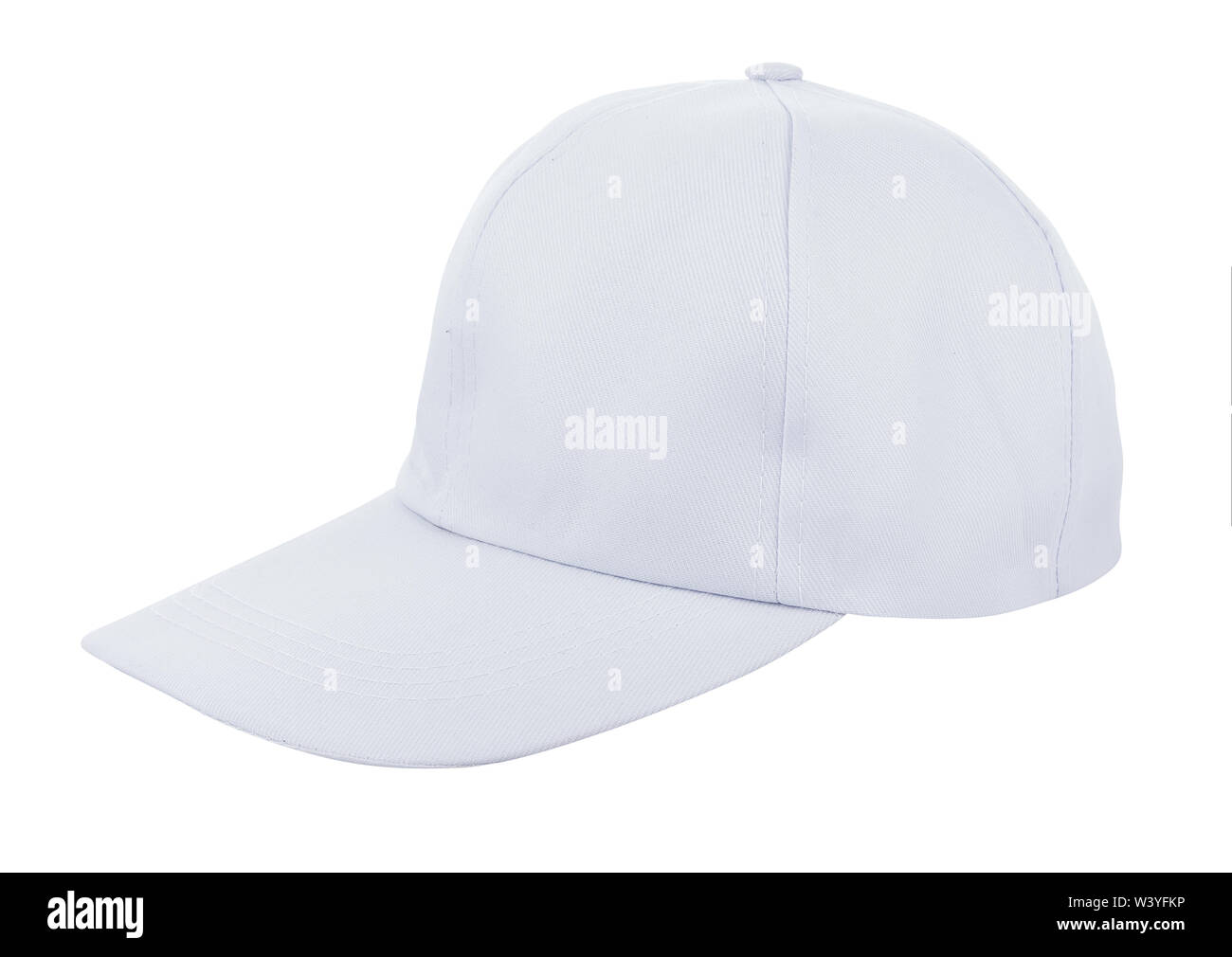 White hat isolated on white background Stock Photo - Alamy
