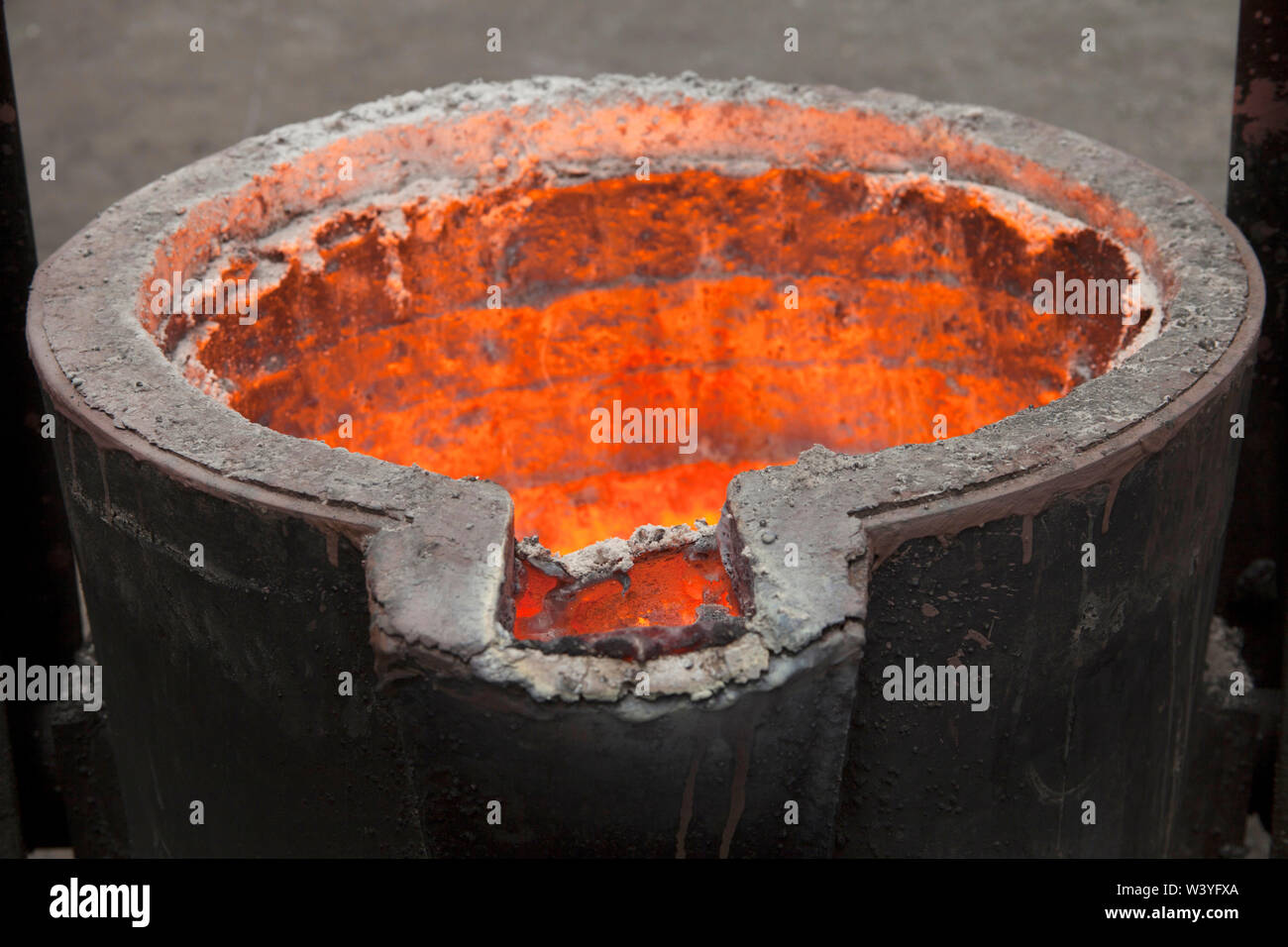 Steel foundry (iron foundry, smeltery Stock Photo - Alamy