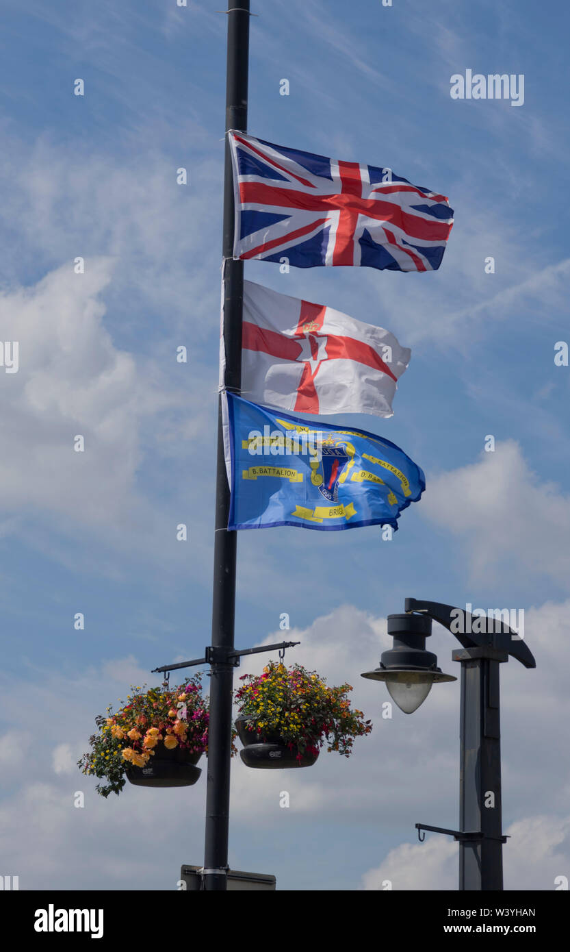 Loyalist flags hi-res stock photography and images - Alamy