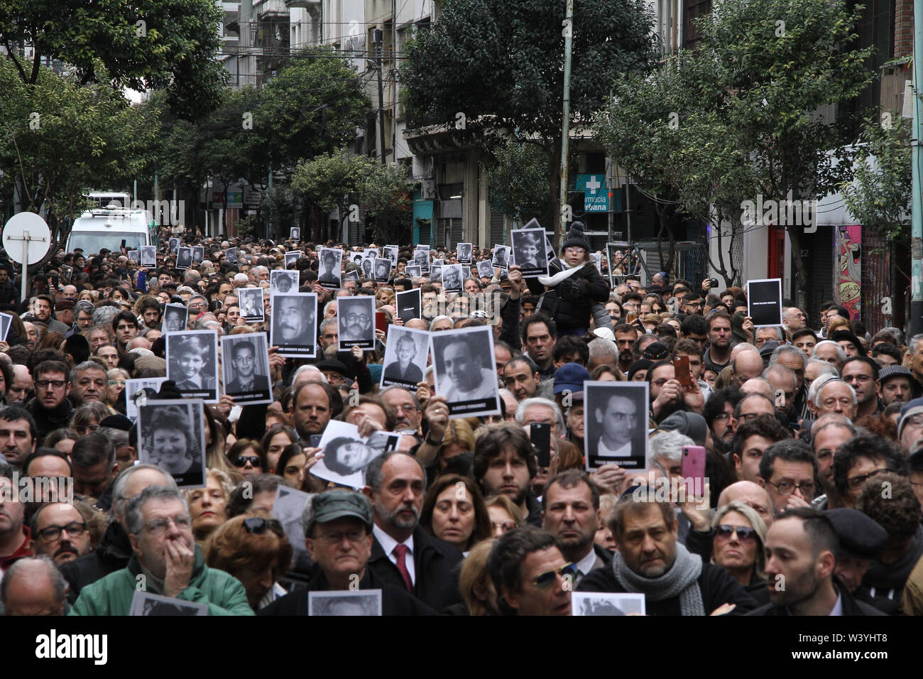 BUENOS AIRES, 18.07.2019: Thousand of people meet to central activity ...