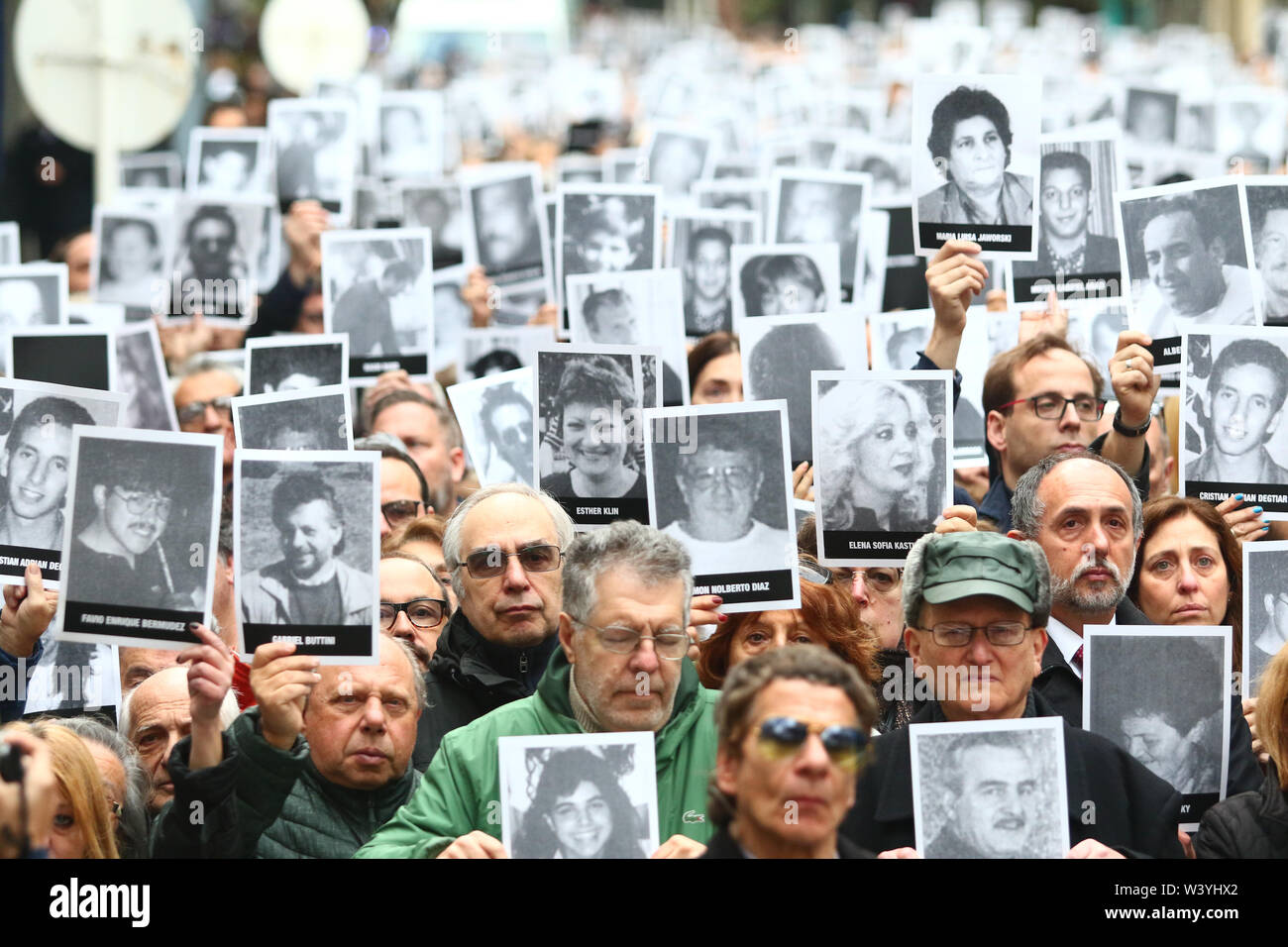 BUENOS AIRES, 18.07.2019: Thousand of people meet to central activity ...