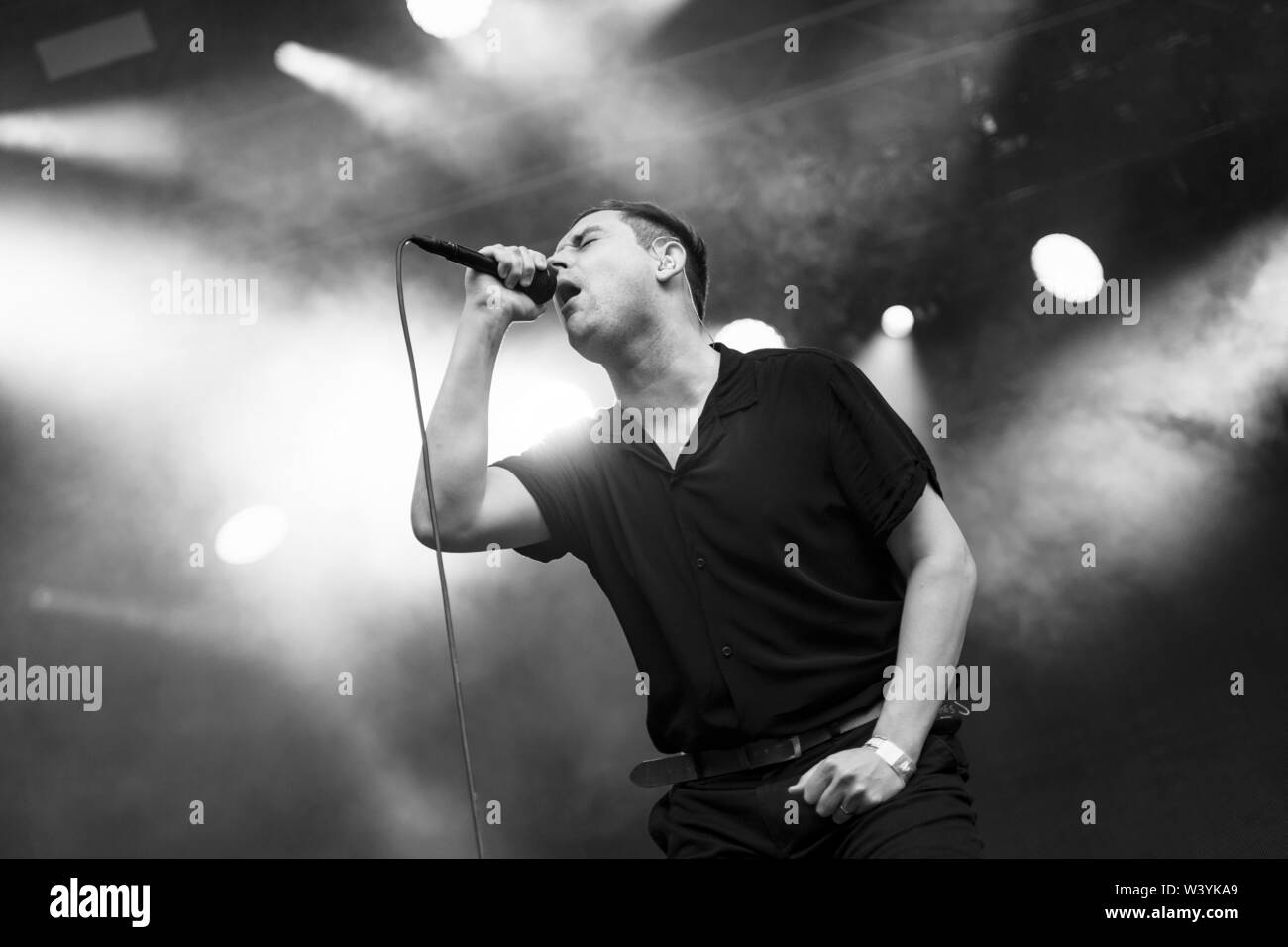 Scottish post punk Black and White Stock Photos & Images - Alamy