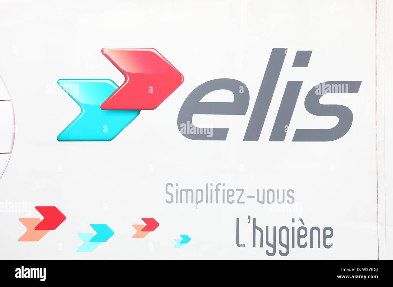 Elis healthcare and hospitality company France Stock Photo - Alamy