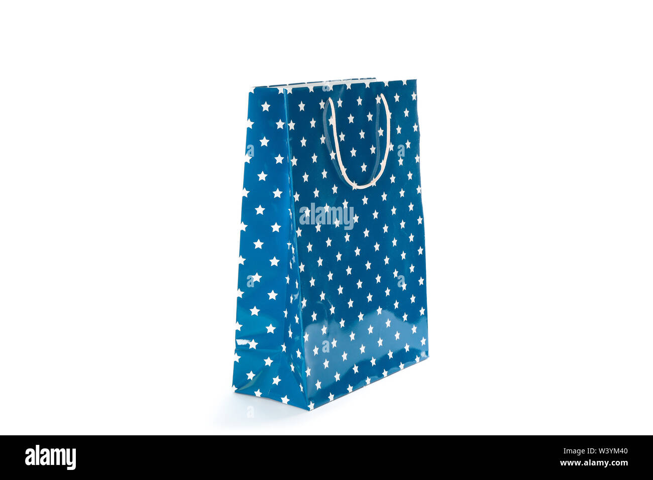 Color paper bag isolated on white background Stock Photo - Alamy