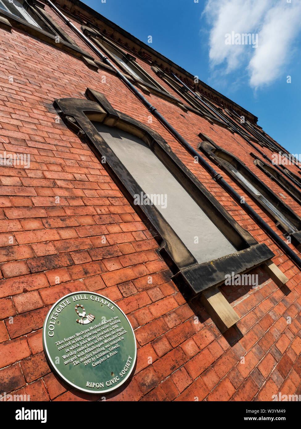 Wesleyan methodist chapel hi-res stock photography and images - Alamy