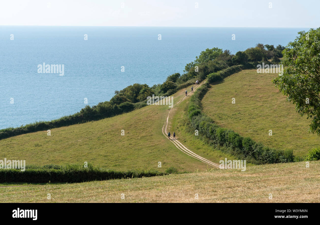 Coastal path and clifftop hi-res stock photography and images - Alamy