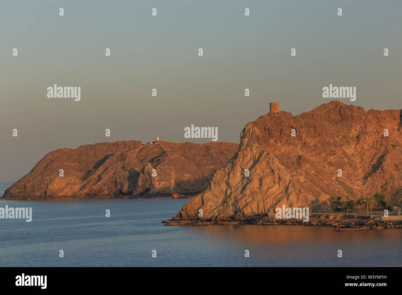 The Coastline of Mutrah, Oman Stock Photo - Alamy