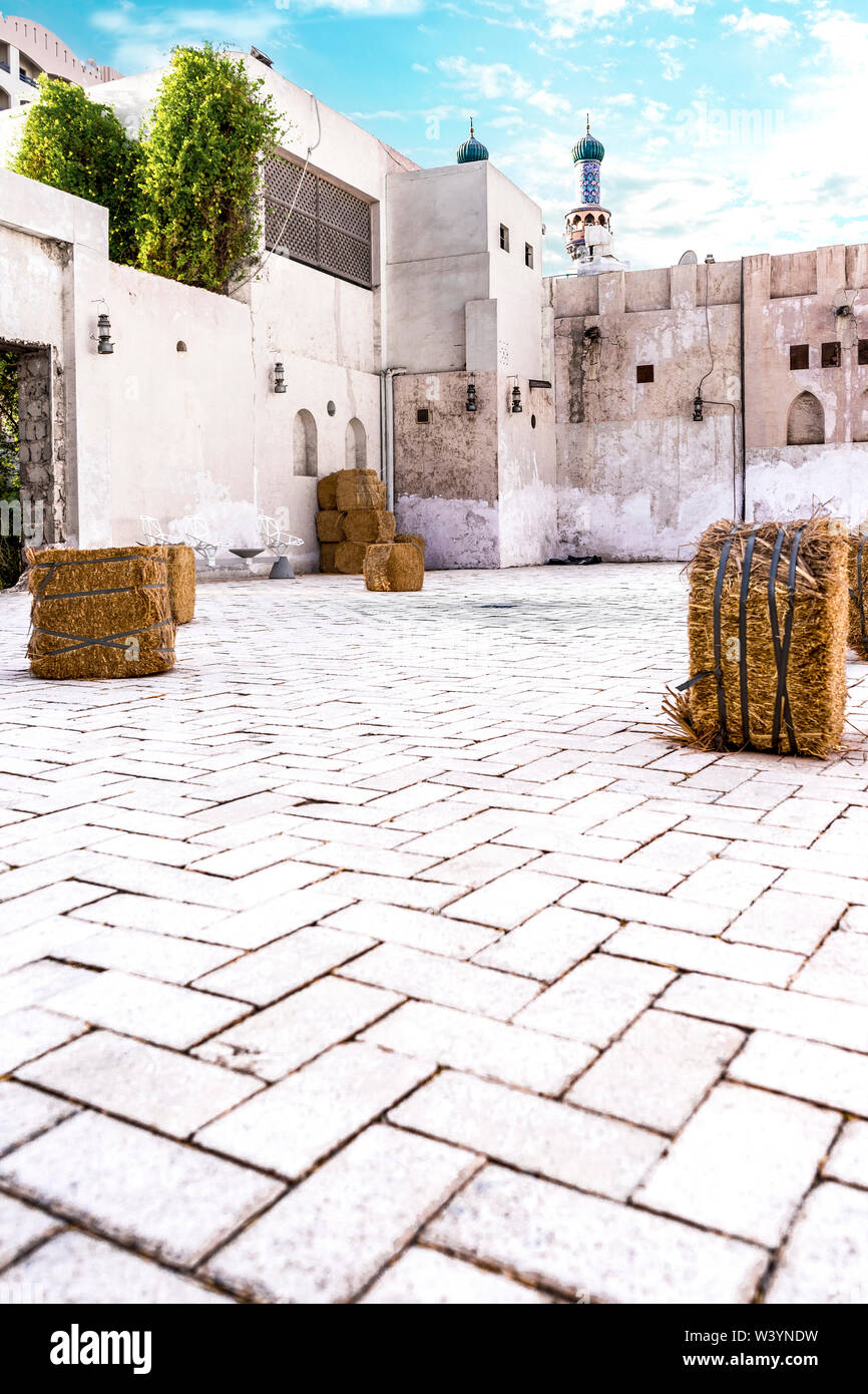 Old Traditional Arab Architecture, Dwelling with Square, Sharjah ...