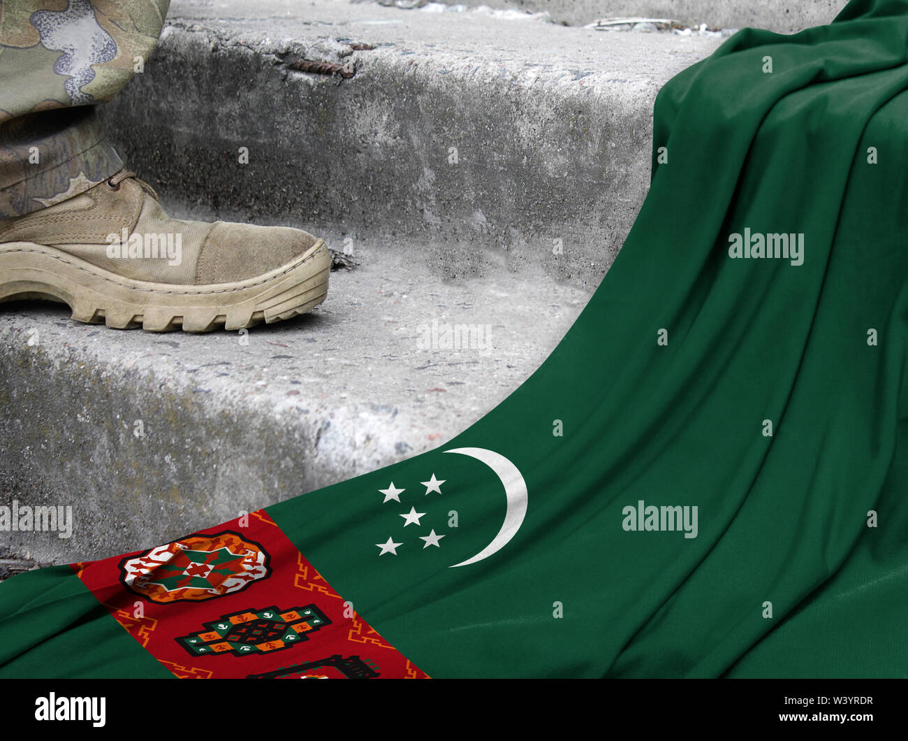 Turkmenistan army uniform hi-res stock photography and images - Alamy