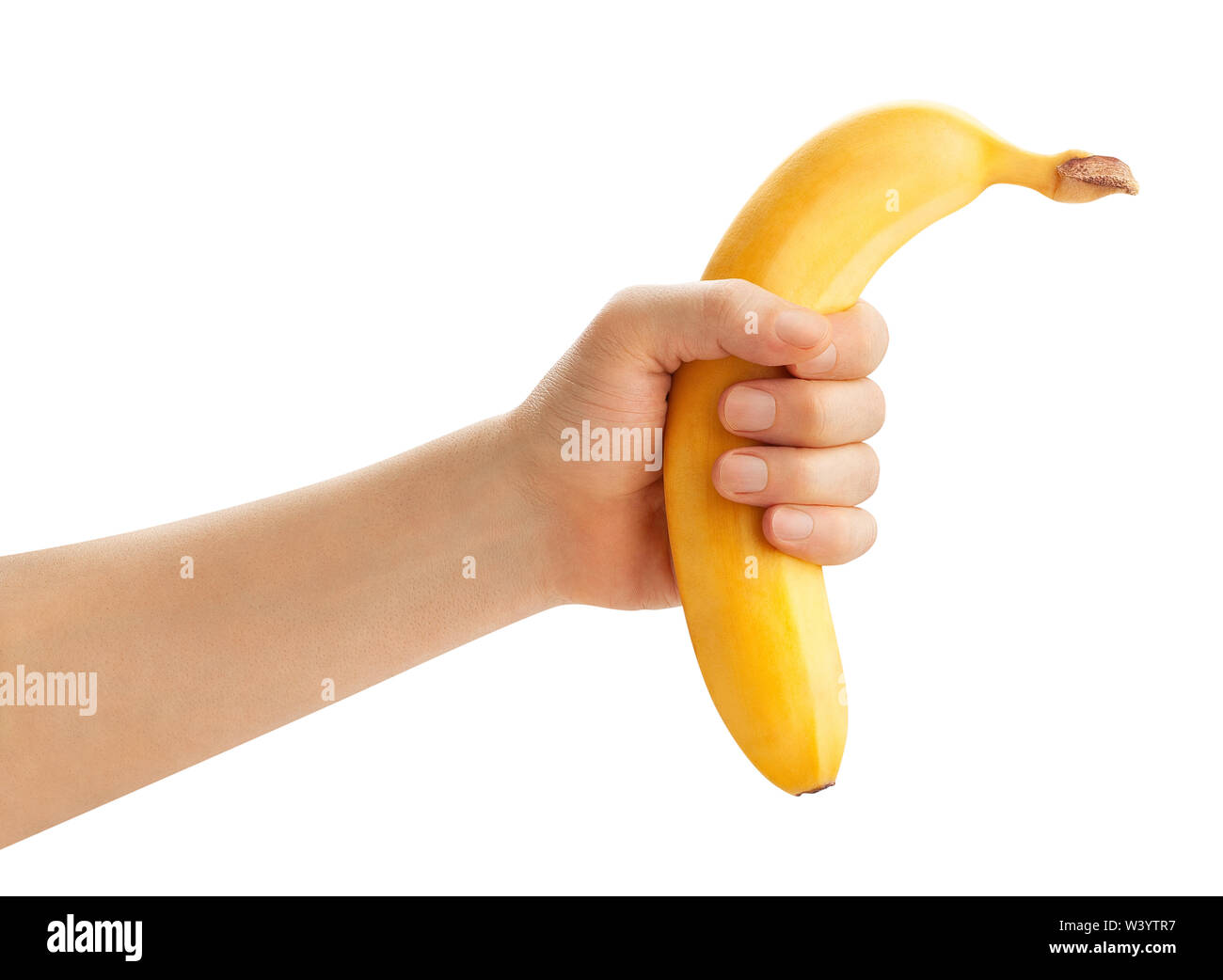 Hand of bananas hi-res stock photography and images - Alamy