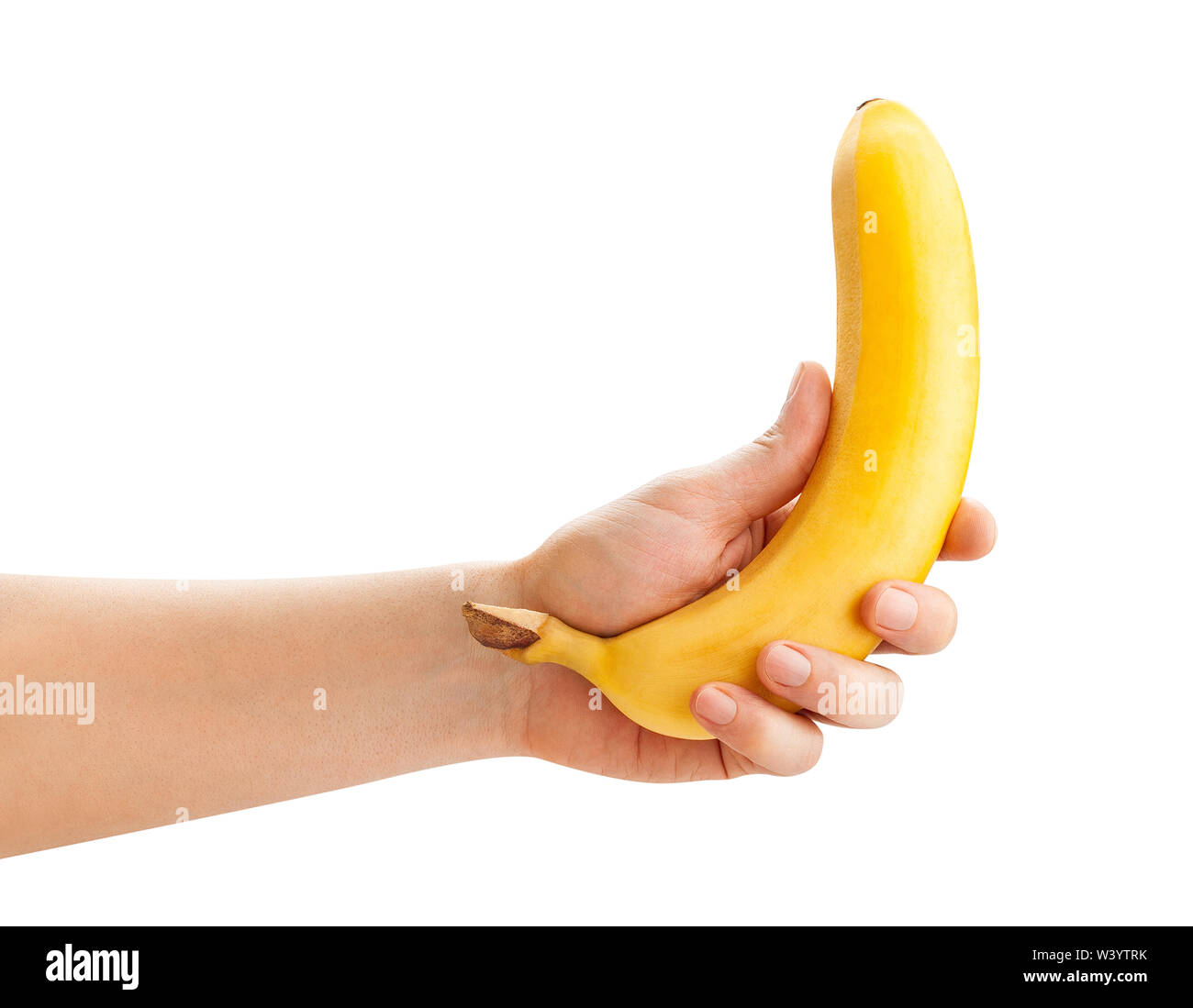 Hand of bananas hi-res stock photography and images - Alamy