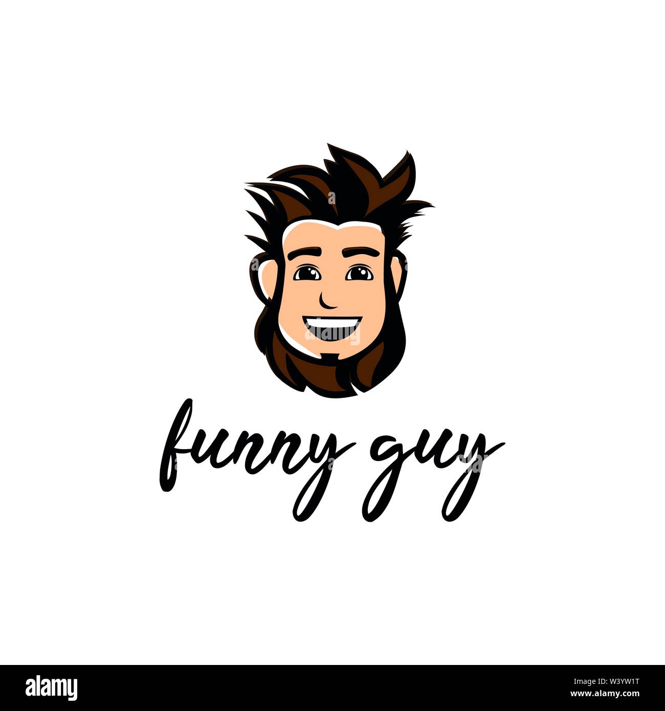 Bearded lumberjack Stock Vector Images - Alamy