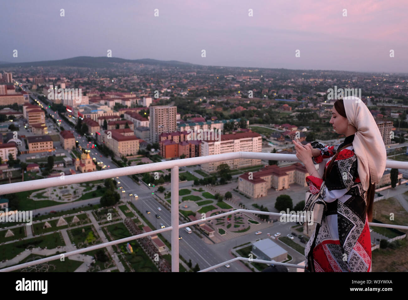 Chechnya woman hi-res stock photography and images - Alamy