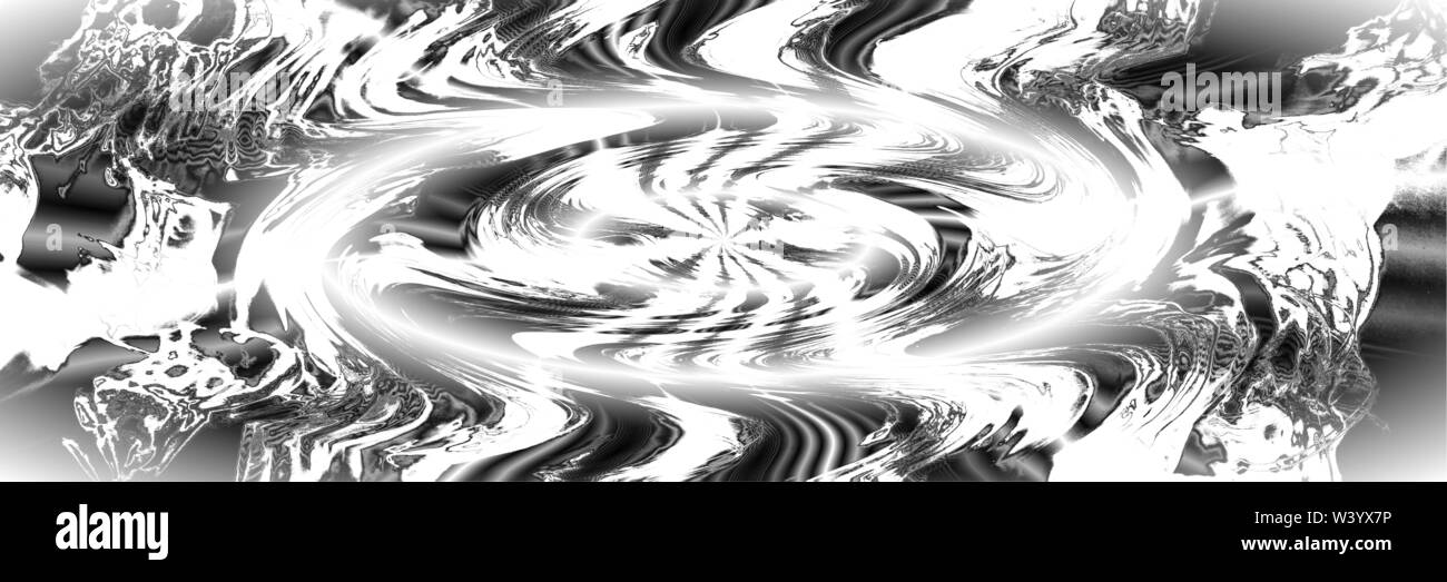 Digital art, panoramic abstract 3D objects with soft lighting (12000 x ...