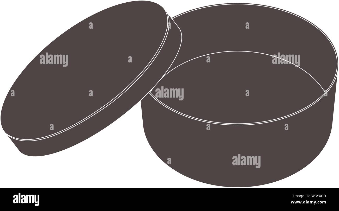 Round food container Stock Vector Images - Alamy